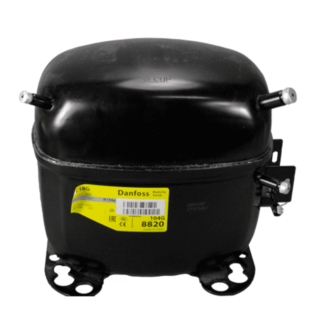 Compresor Danfoss 3/4 HP, 220V, R-134A, SC18G - 104G8820